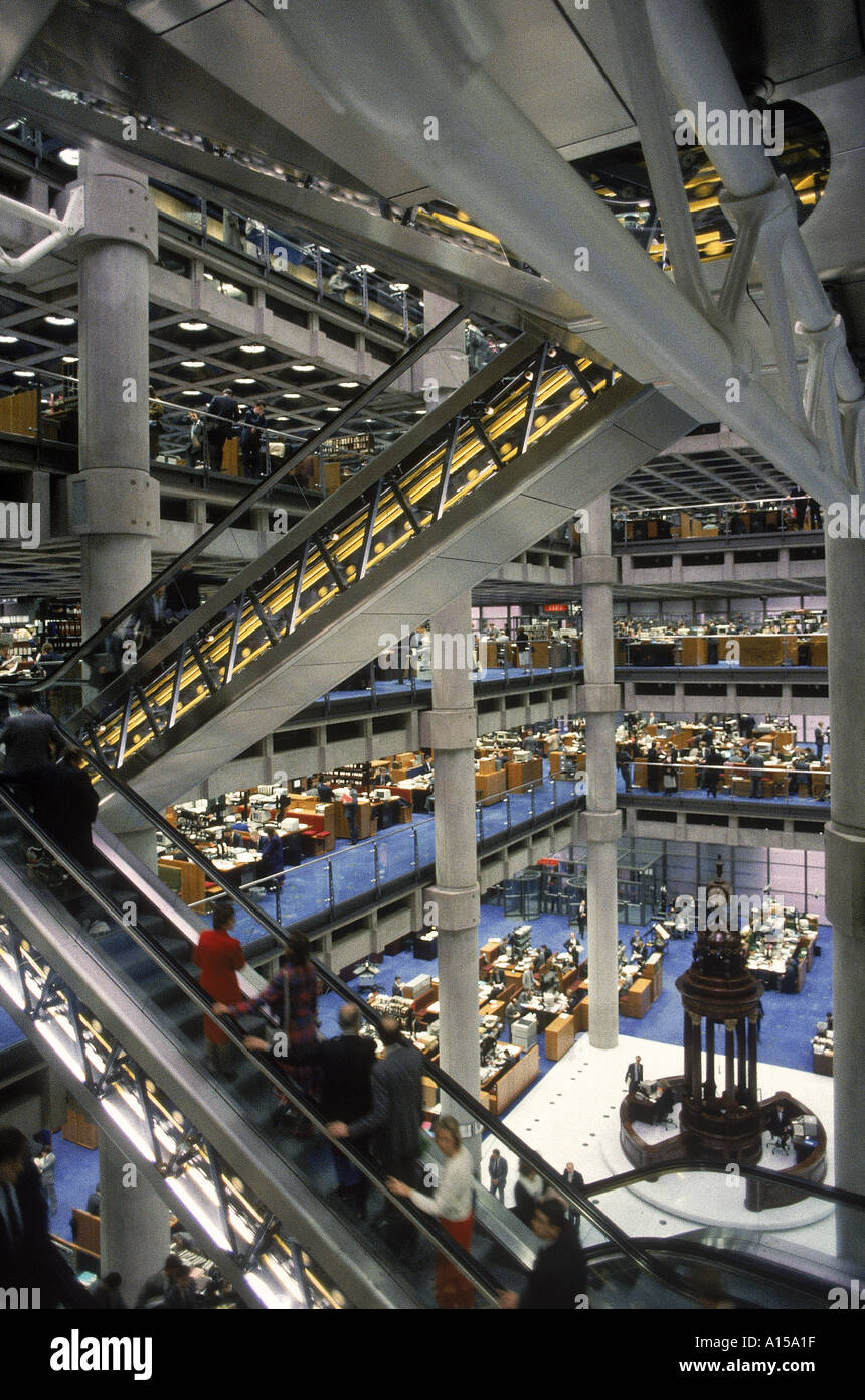 New Lloyds of London city London Uk Adam Woolfitt Stock Photo - Alamy
