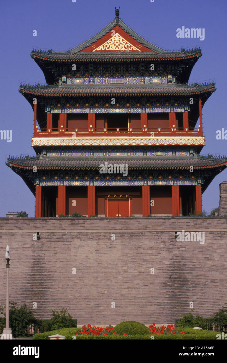 The Qian Men Gate in Beijing China K Gillham Stock Photo - Alamy