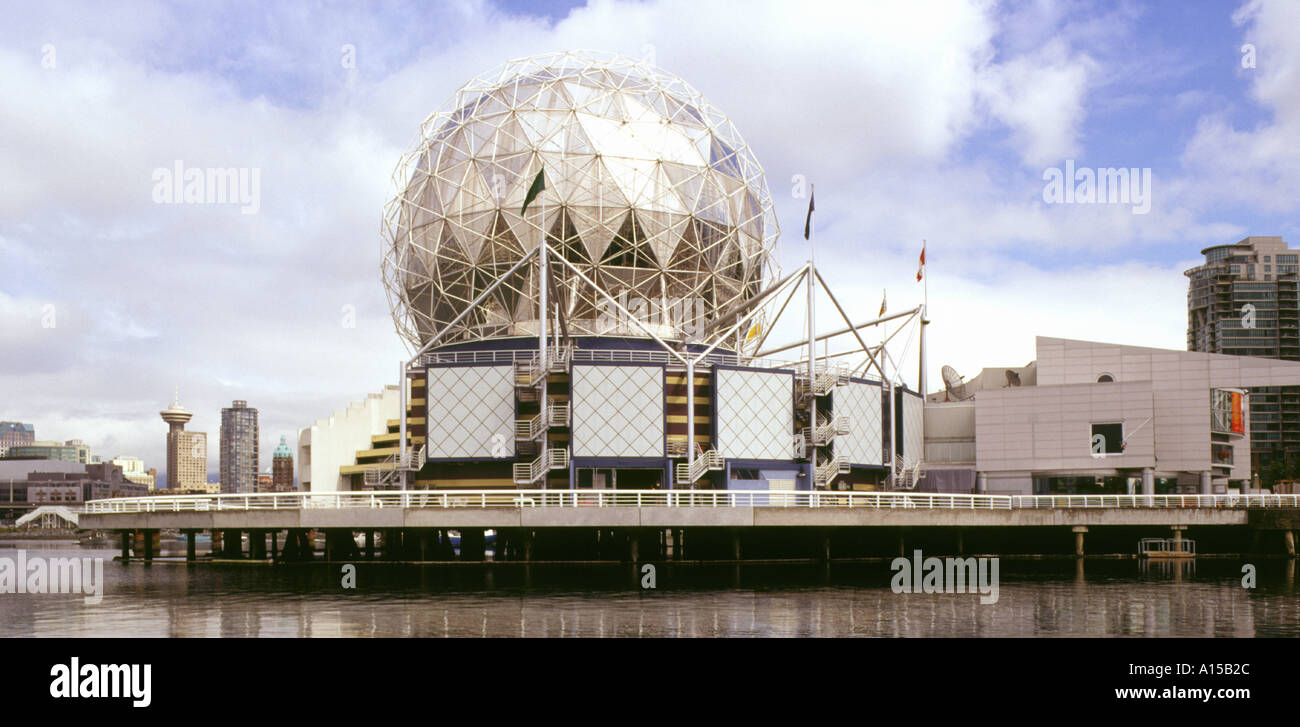 Scienceworld dome in Vancouver Canada Stock Photo - Alamy