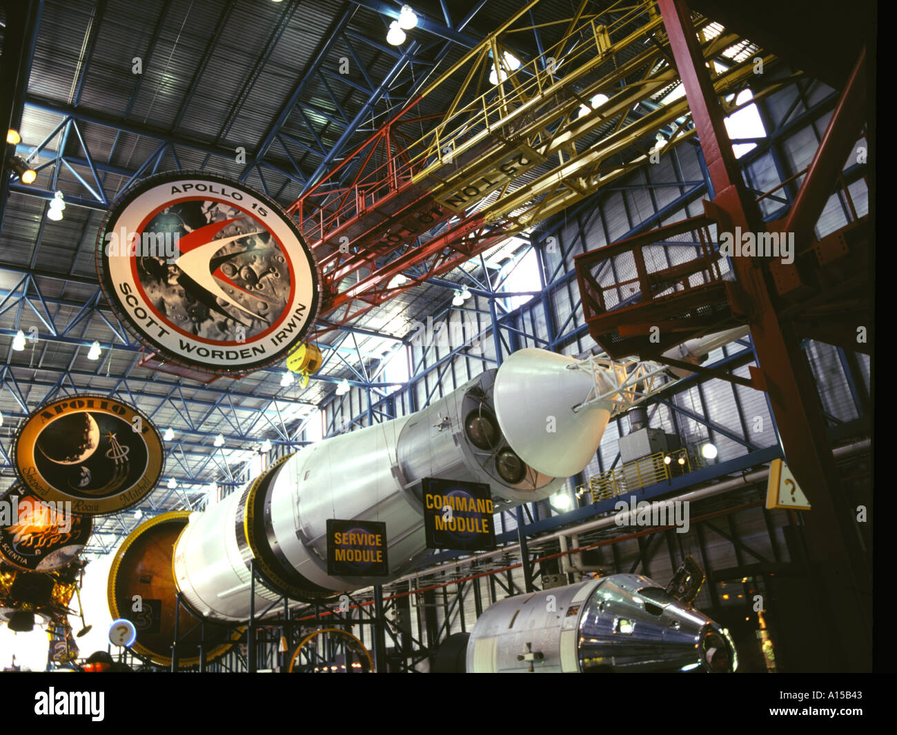 Saturn 5 rocket at NASA space centre in Florida USA Stock Photo - Alamy