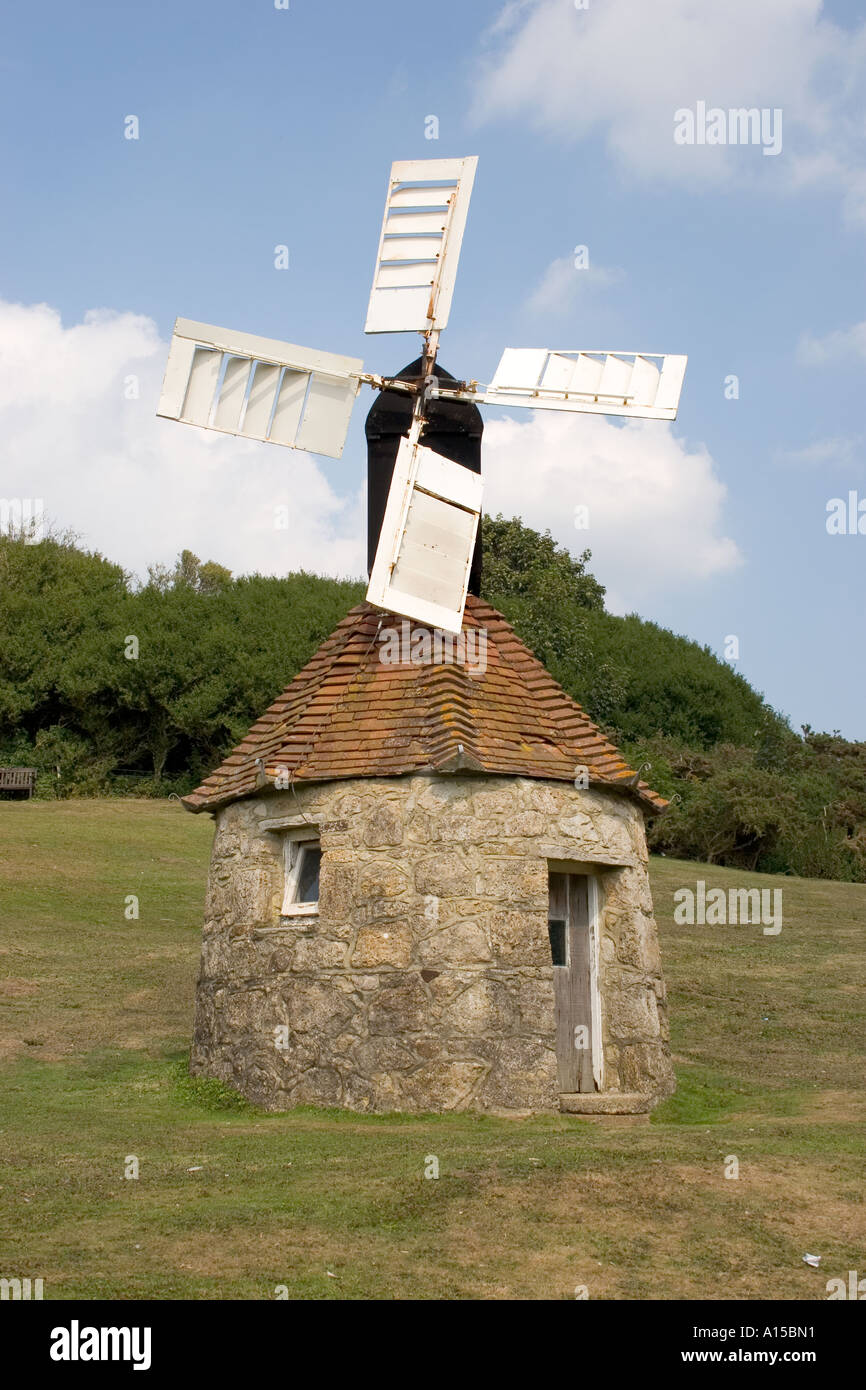 Windmill at Calbourne Mill Isle Of Wight Stock Photo - Alamy