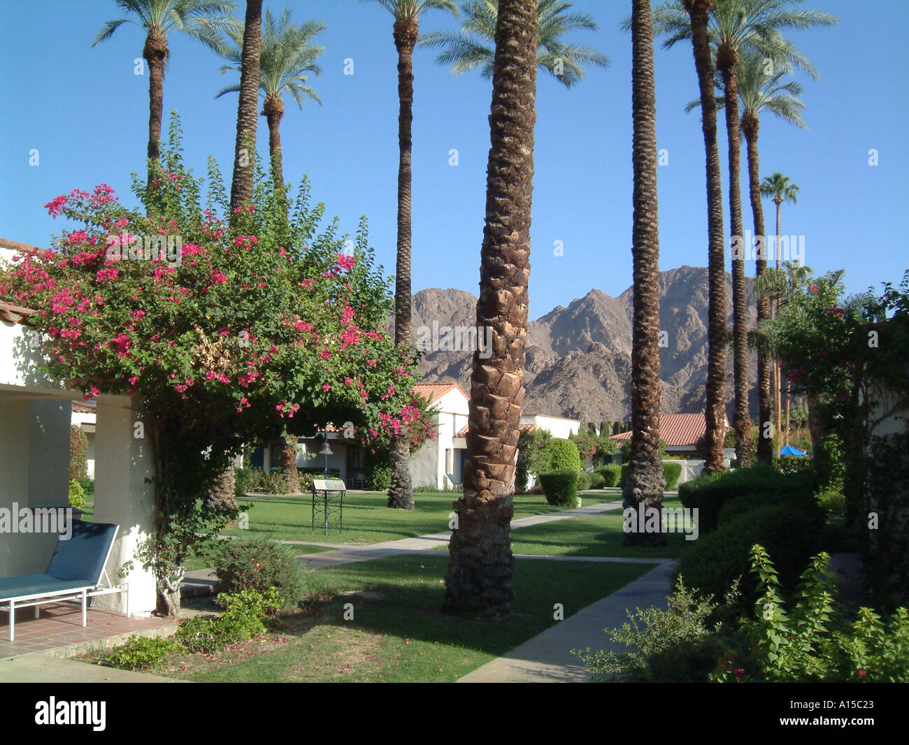 La Quinta hotel and resort Palm Springs California USA Stock Photo - Alamy