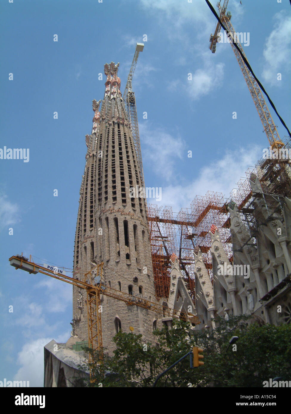 Temple Expiatory de la Sagrada Familia Gaudi Barcelona Stock Photo - Alamy