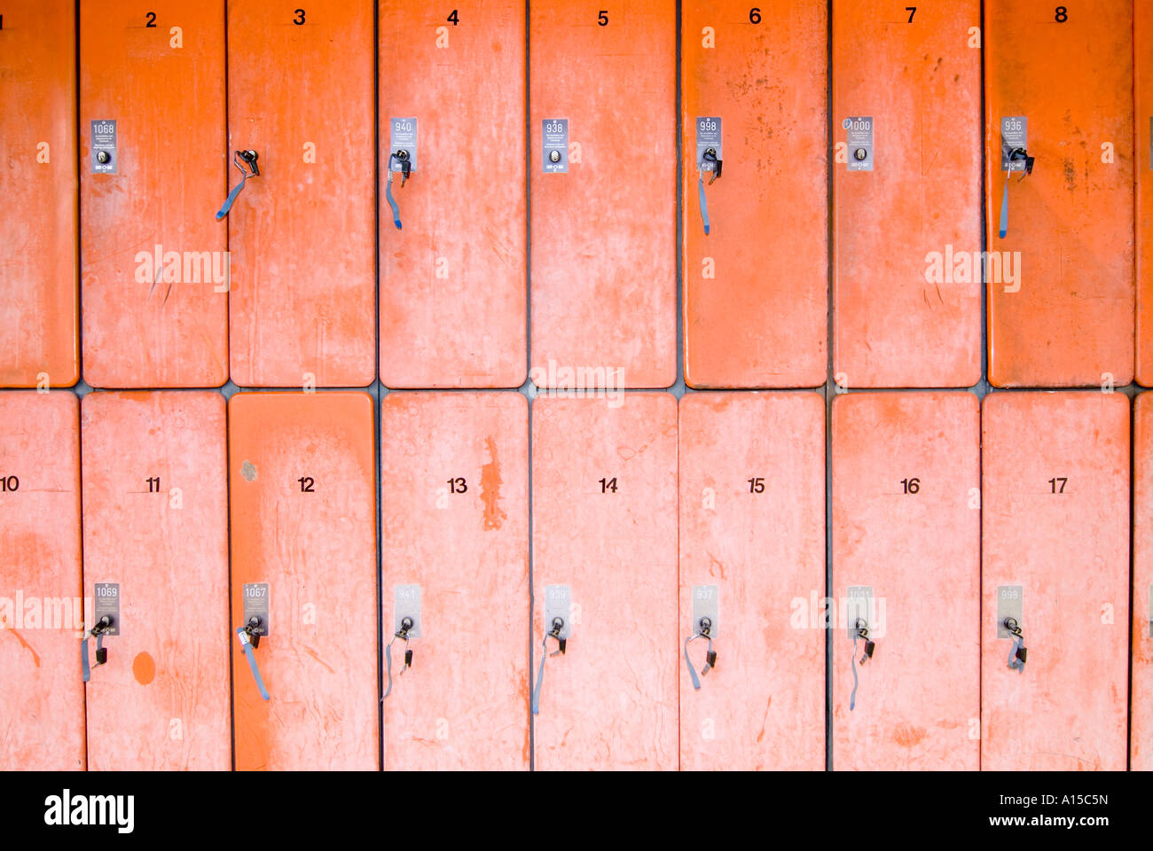Old safe deposit boxes Stock Photo - Alamy