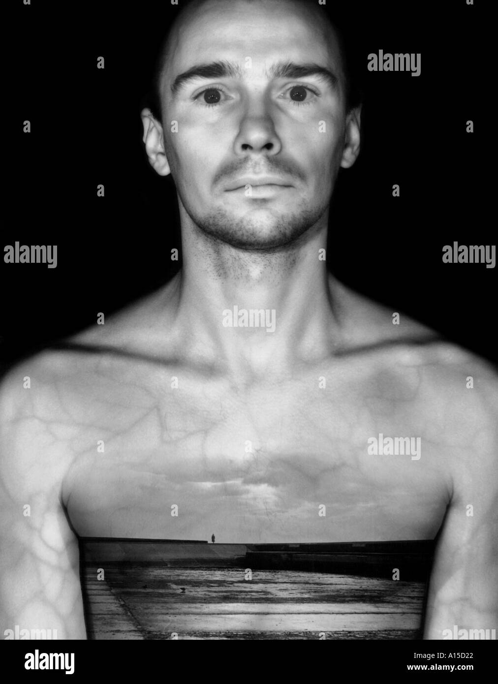 A solitary figure in black hi-res stock photography and images - Alamy