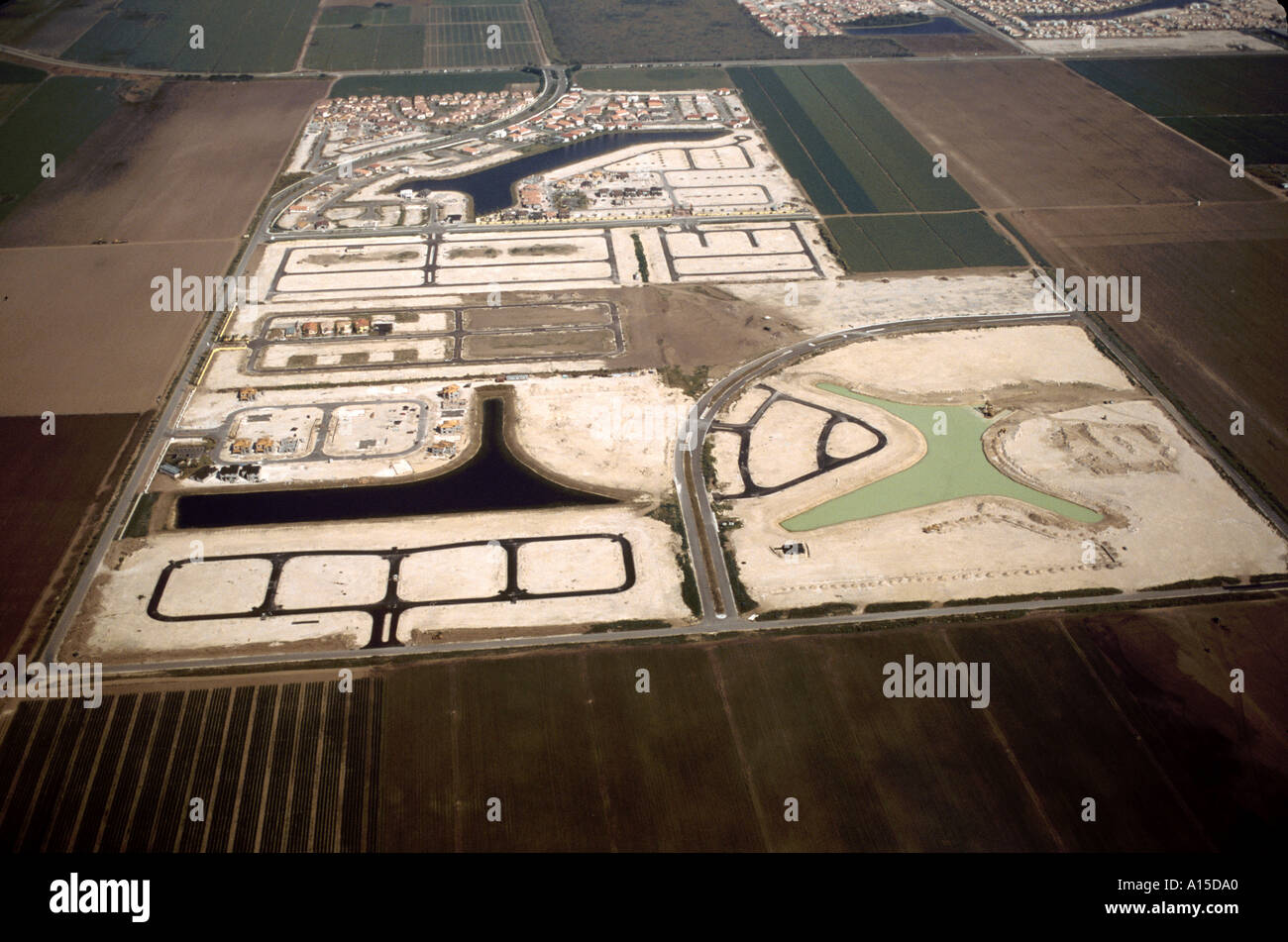 CONSTRUCTION AERIAL NEW HOME SITE HOMESTEAD FLORIDA USA Stock Photo - Alamy