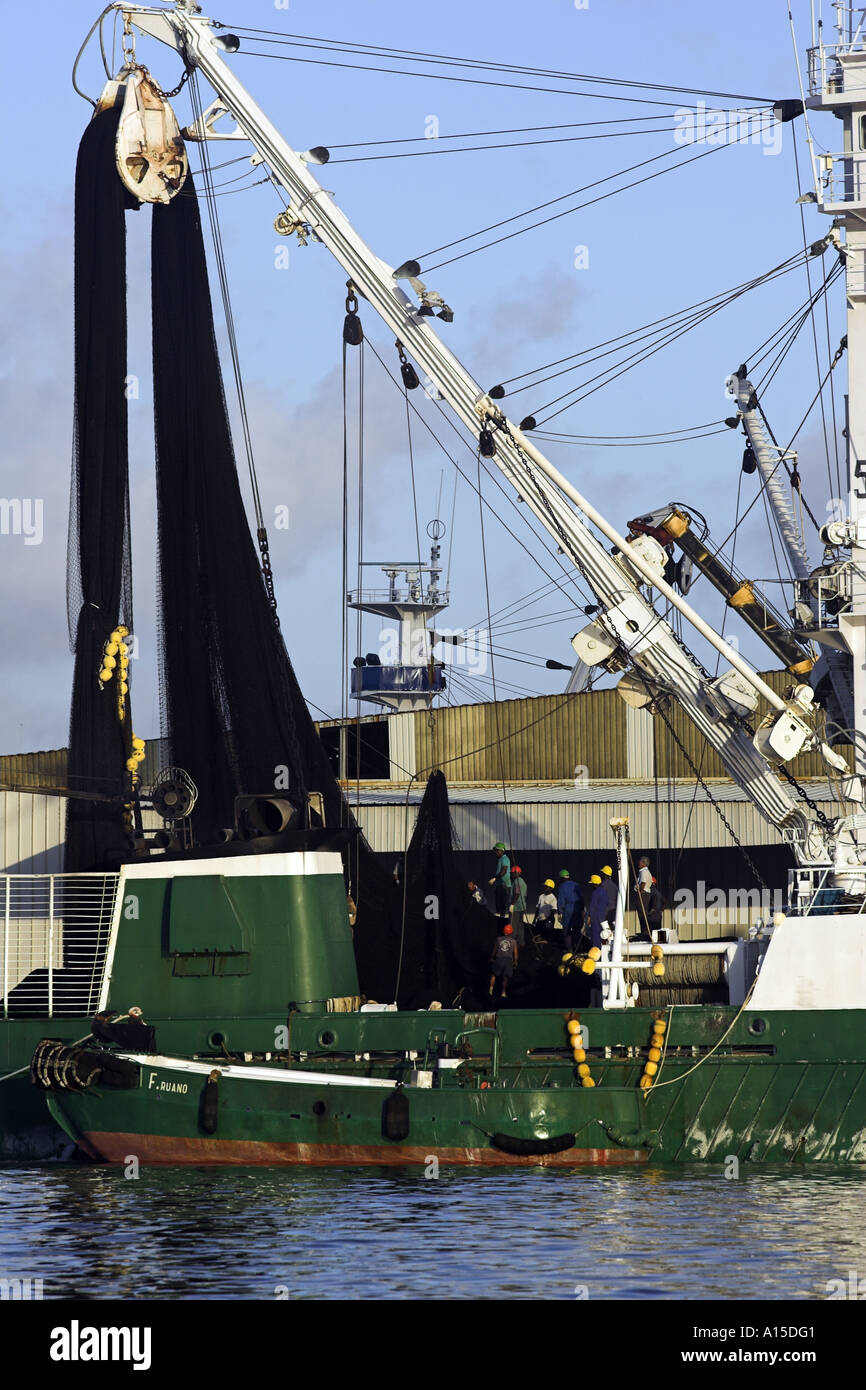 Loading trawler nets hi-res stock photography and images - Alamy