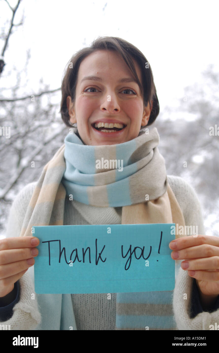 Thank you notice hi-res stock photography and images - Alamy