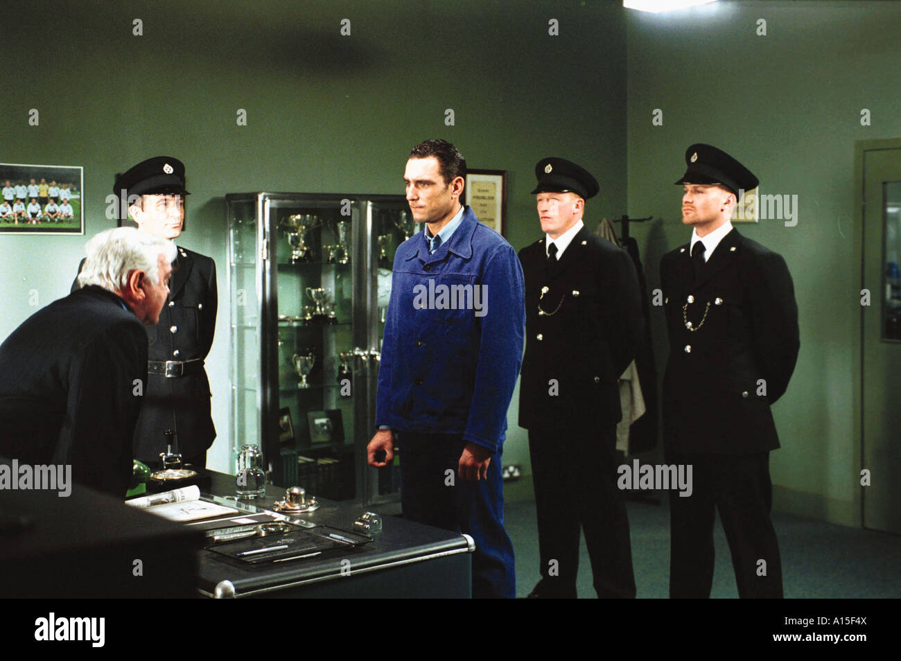 Mean Machine Year 2001 Director Barry Skolnick Vinnie Jones Stock Photo ...
