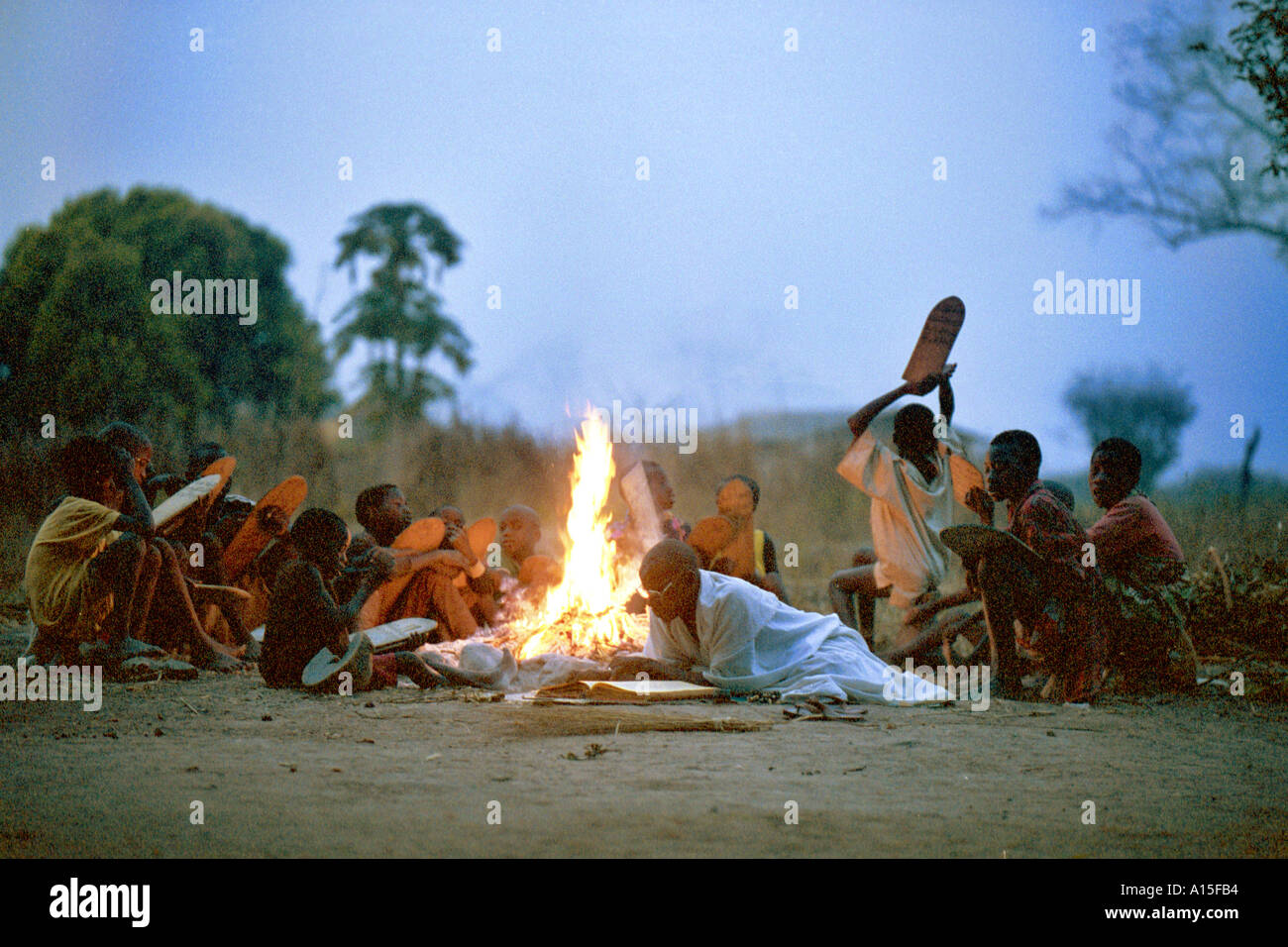 Mahmadou Tcherno the religious leader in the Muslim Fulani village of ...