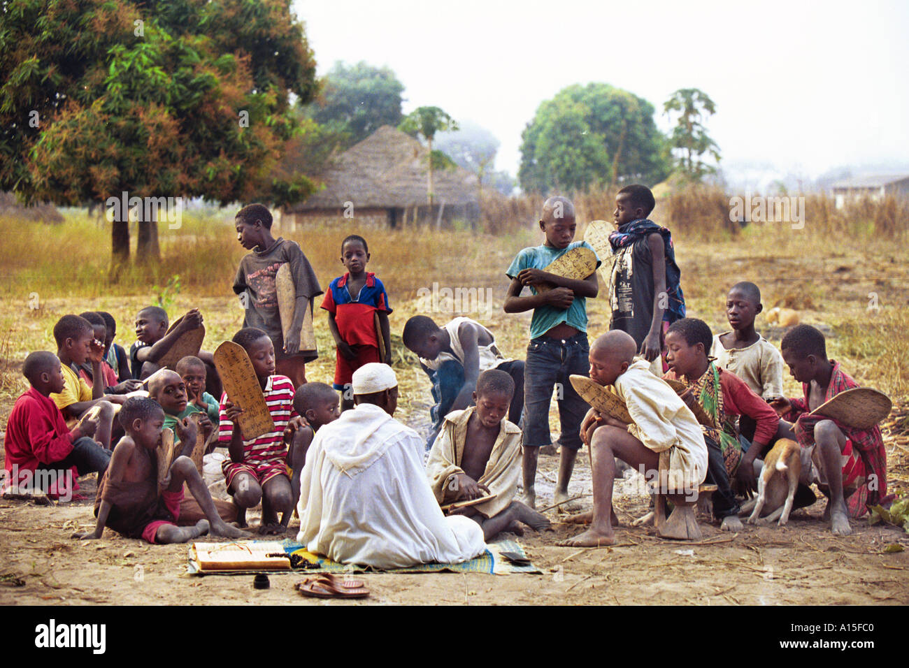 Mahmadou Tcherno the religious leader in the Muslim Fulani village of ...