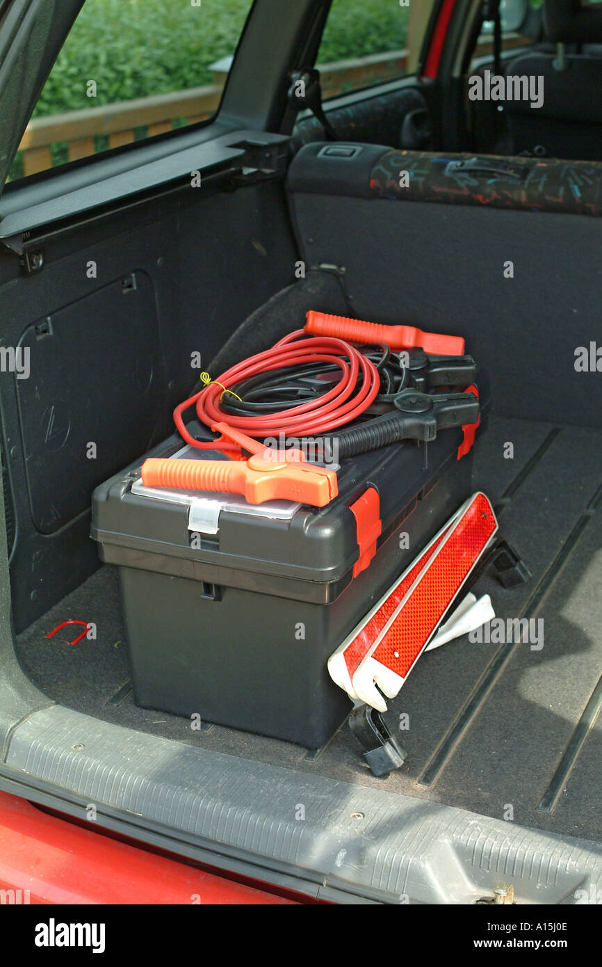 toolbox in car Stock Photo - Alamy