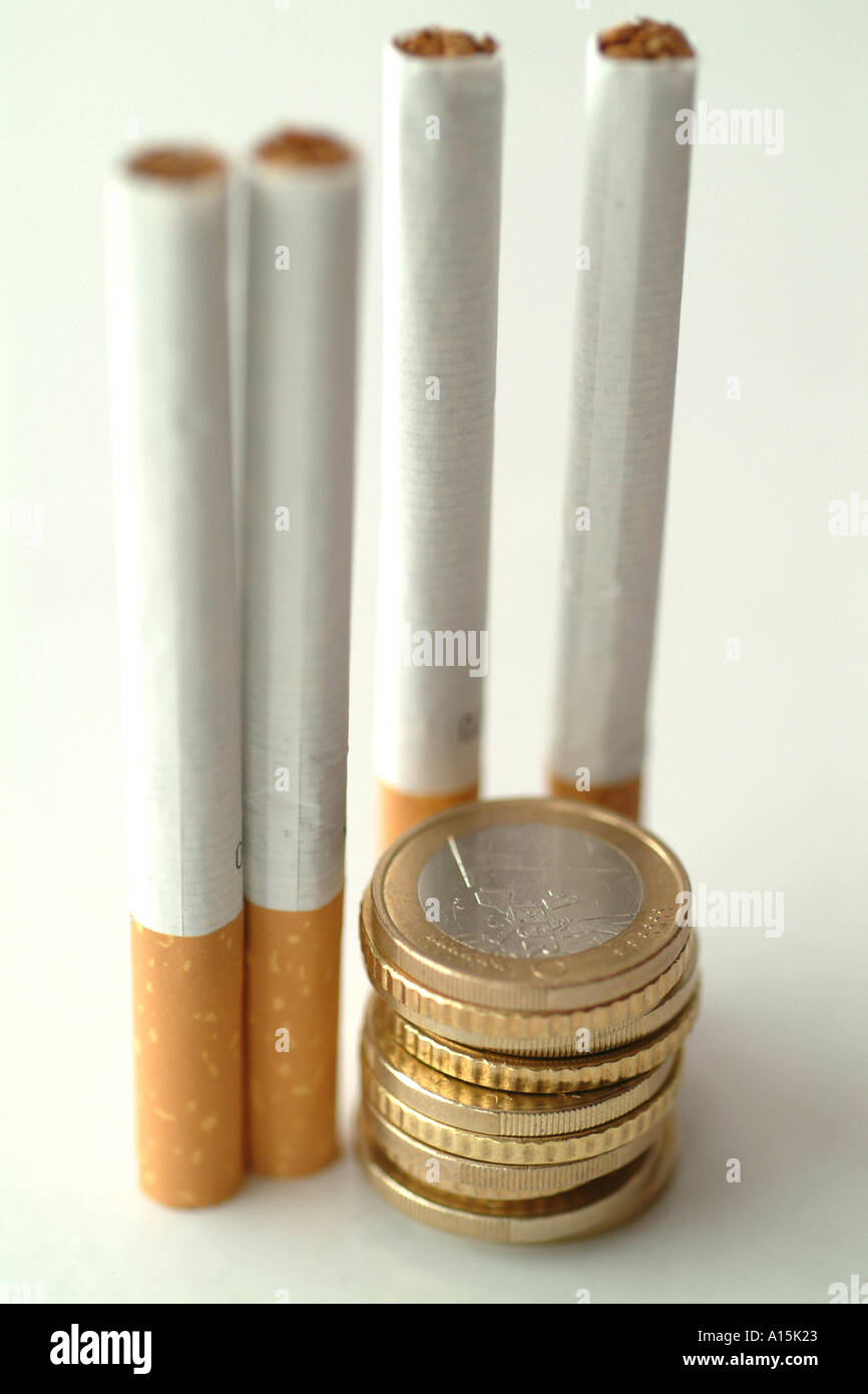 cigaret and money Stock Photo - Alamy