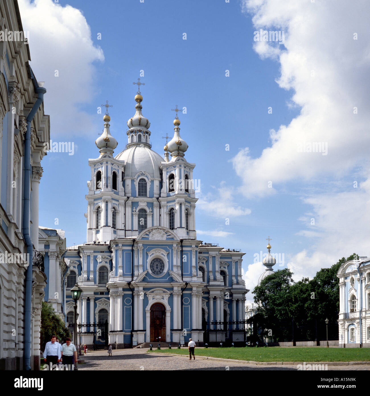 Smolny Convent St Petersburg Stock Photo - Alamy
