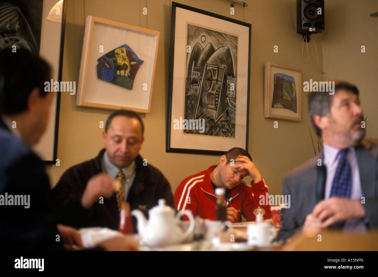 Cafe Brava in the trendy Pontcanna area of Cardiff Stock Photo - Alamy