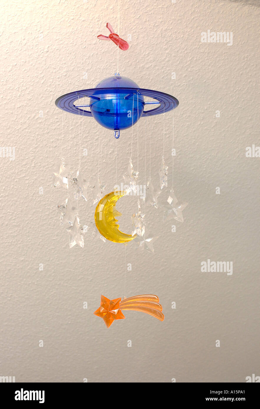 Hanging mobile moon and star hi-res stock photography and images - Alamy