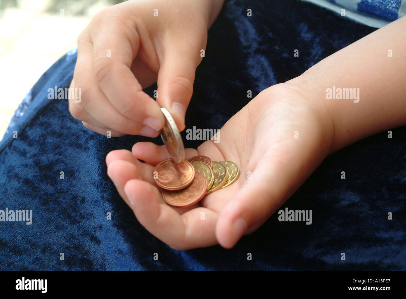 child with pocket money Stock Photo - Alamy