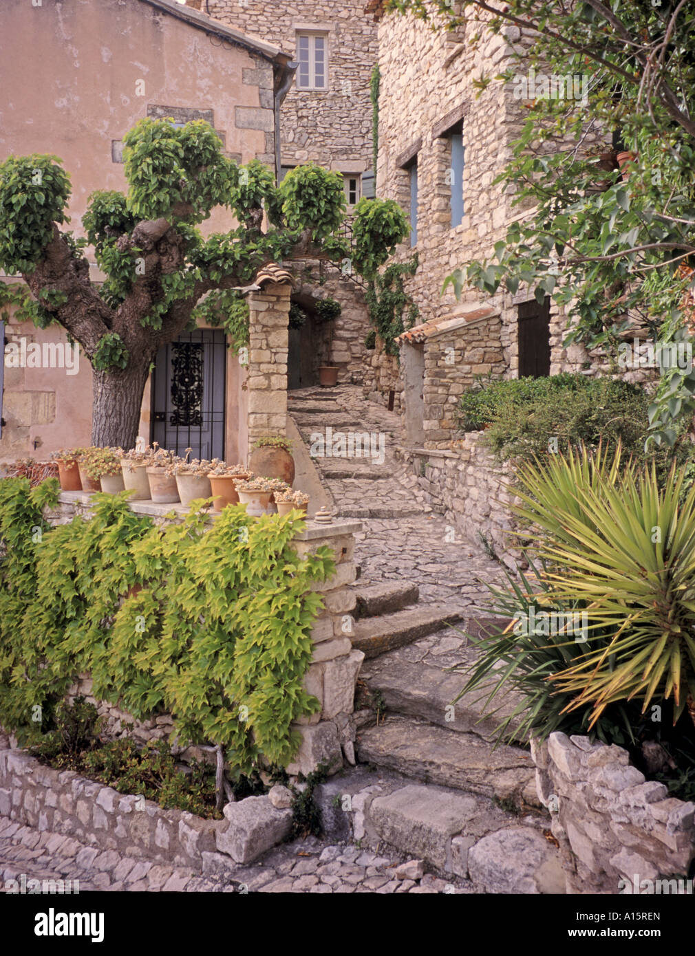 Cucuron Provence France Stock Photo - Alamy