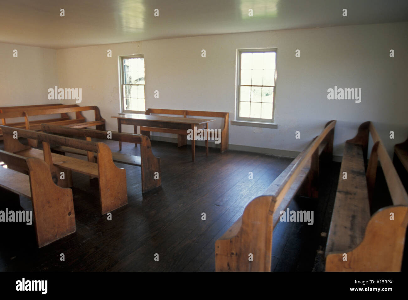 Dunker Church at Antietam National Battlefield Stock Photo - Alamy