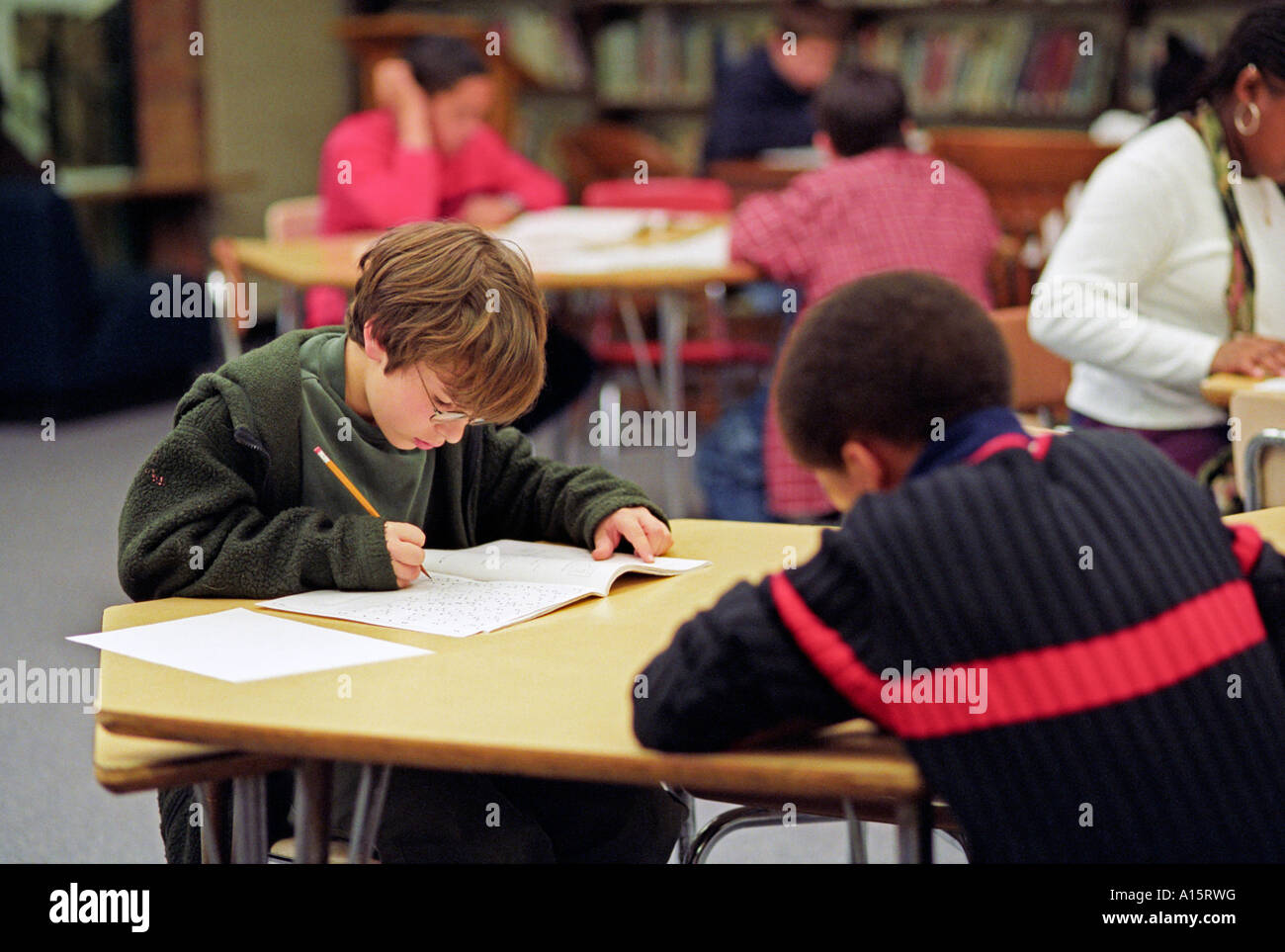 Standardized testing hi-res stock photography and images - Alamy