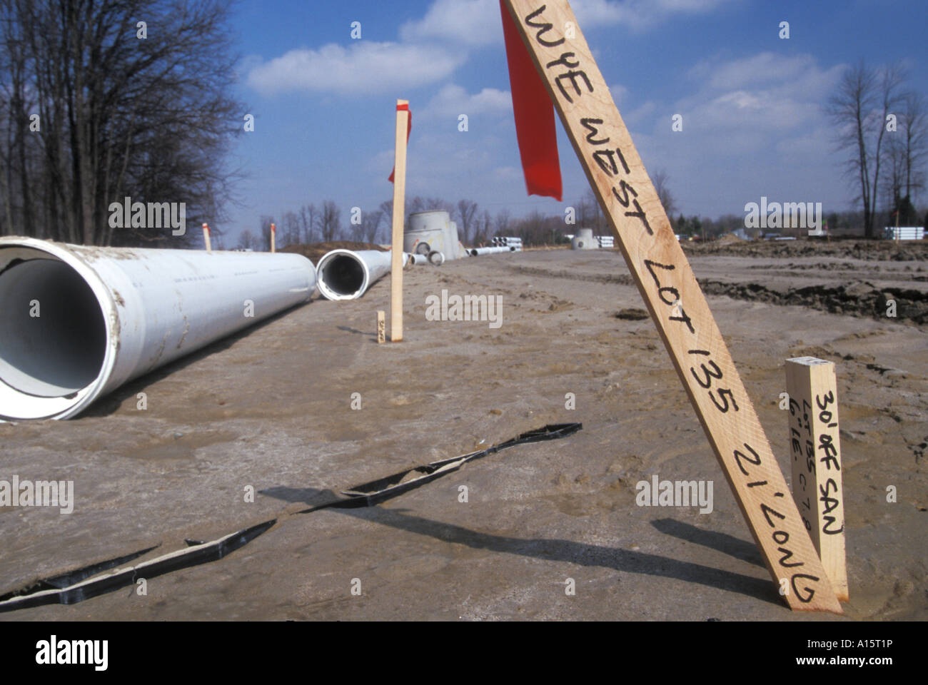 New subdivision farm hi-res stock photography and images - Alamy