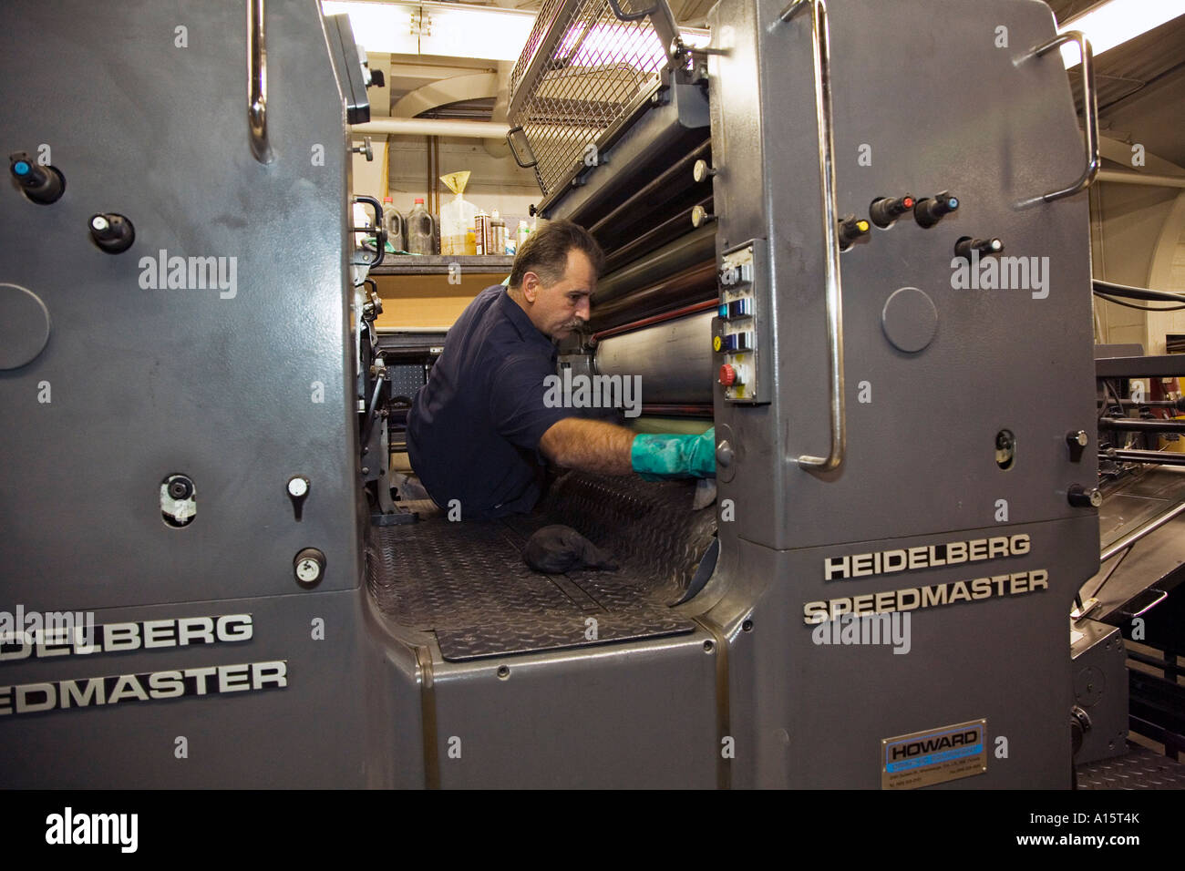 Printing machine heidelberg speedmaster hi-res stock photography and ...