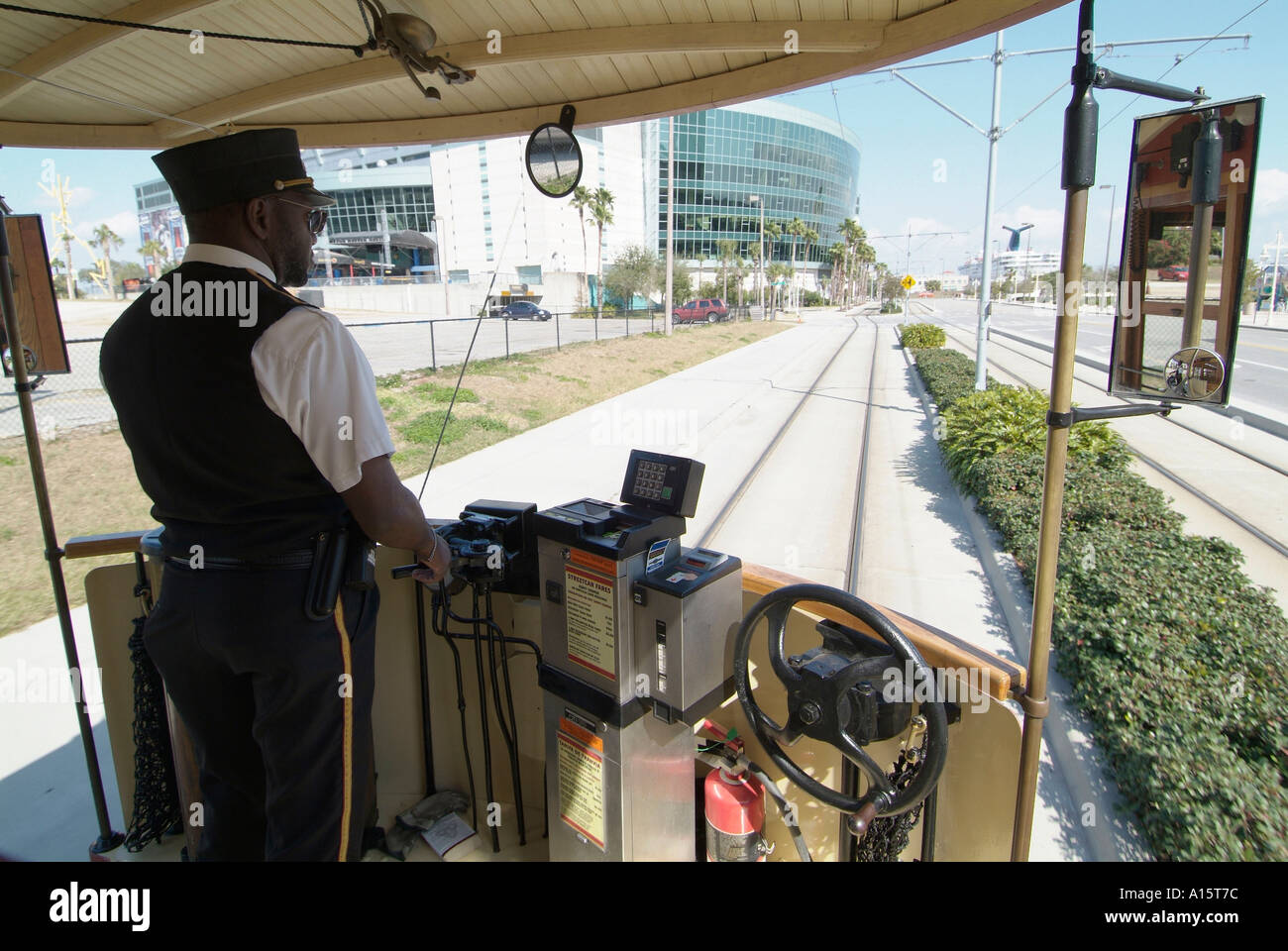 Bus and trolley routes provide transportation throughout downtown Tampa ...