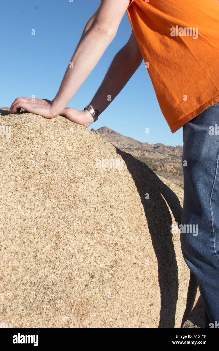 Man leans against tree hi-res stock photography and images - Alamy