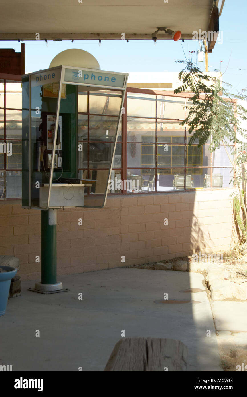 An outdoor phone booth Stock Photo - Alamy