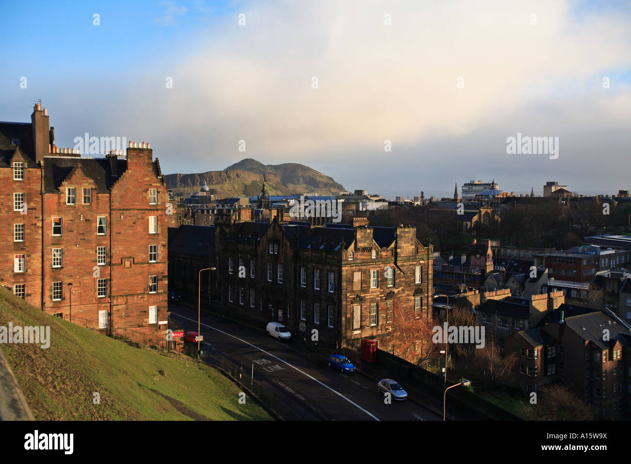 SCOTLAND LOTHIAN EDINBURGH A VIEW FROM EDINBURGH CASTLE Stock Photo - Alamy