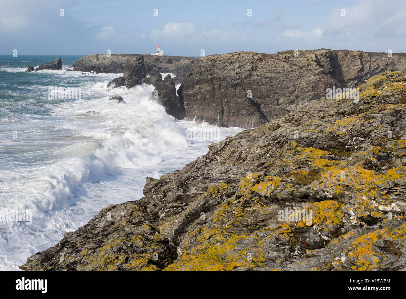 Belle île en mer island. Brittany. France Stock Photo - Alamy