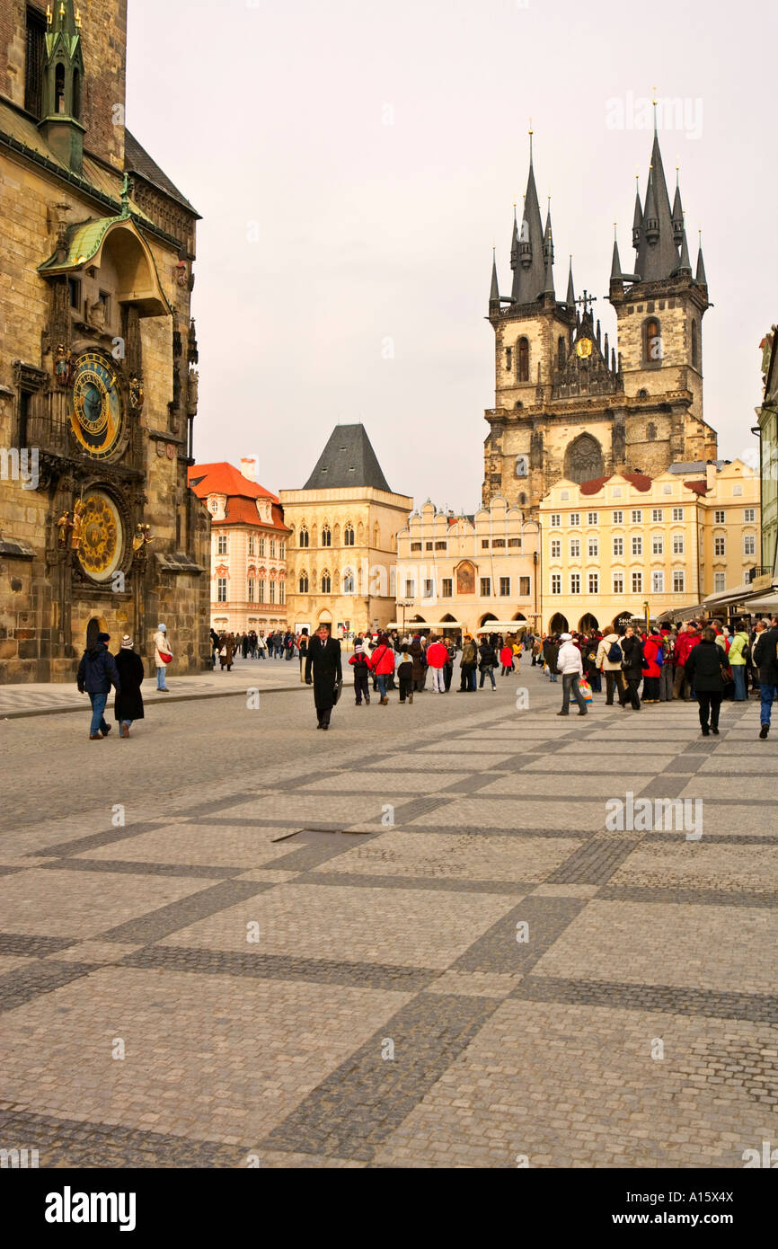 TYN SQUARE PRAGUE Stock Photo - Alamy