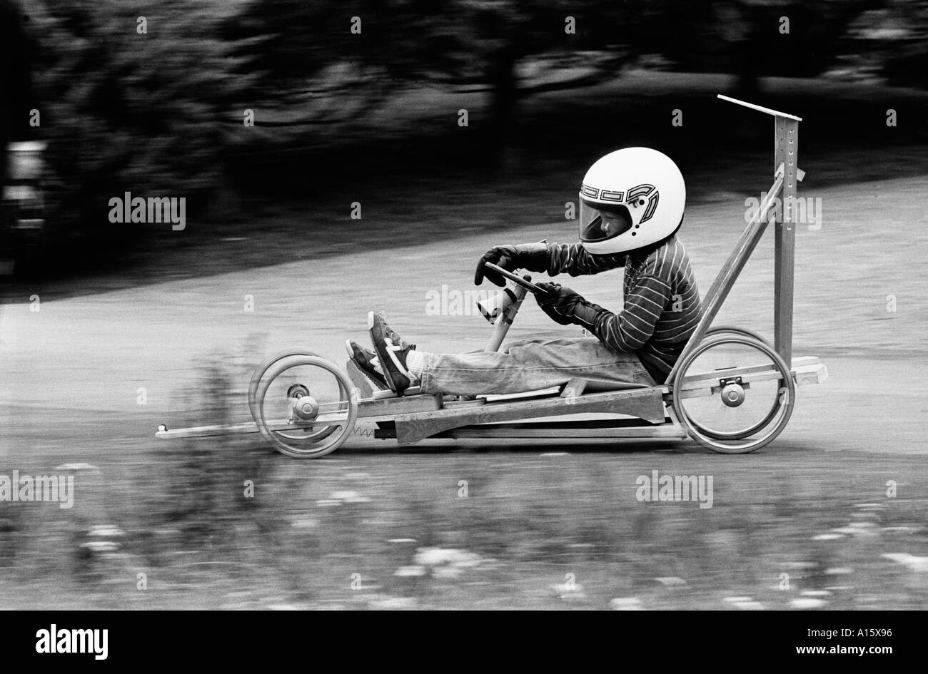 downhill boxcar racer Stock Photo - Alamy
