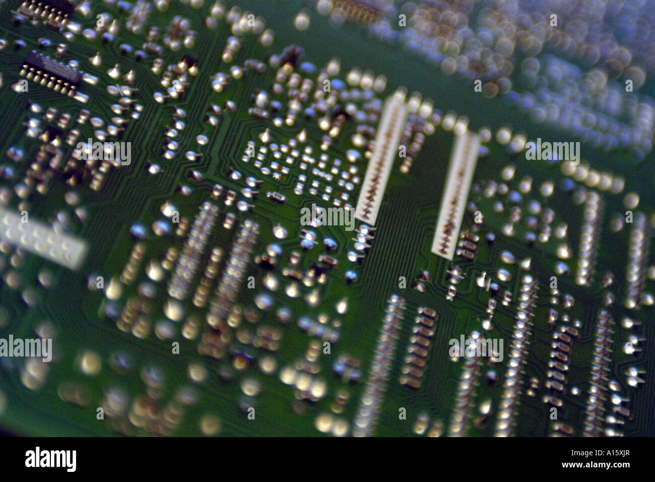 pcb electronics component circuit board Stock Photo - Alamy