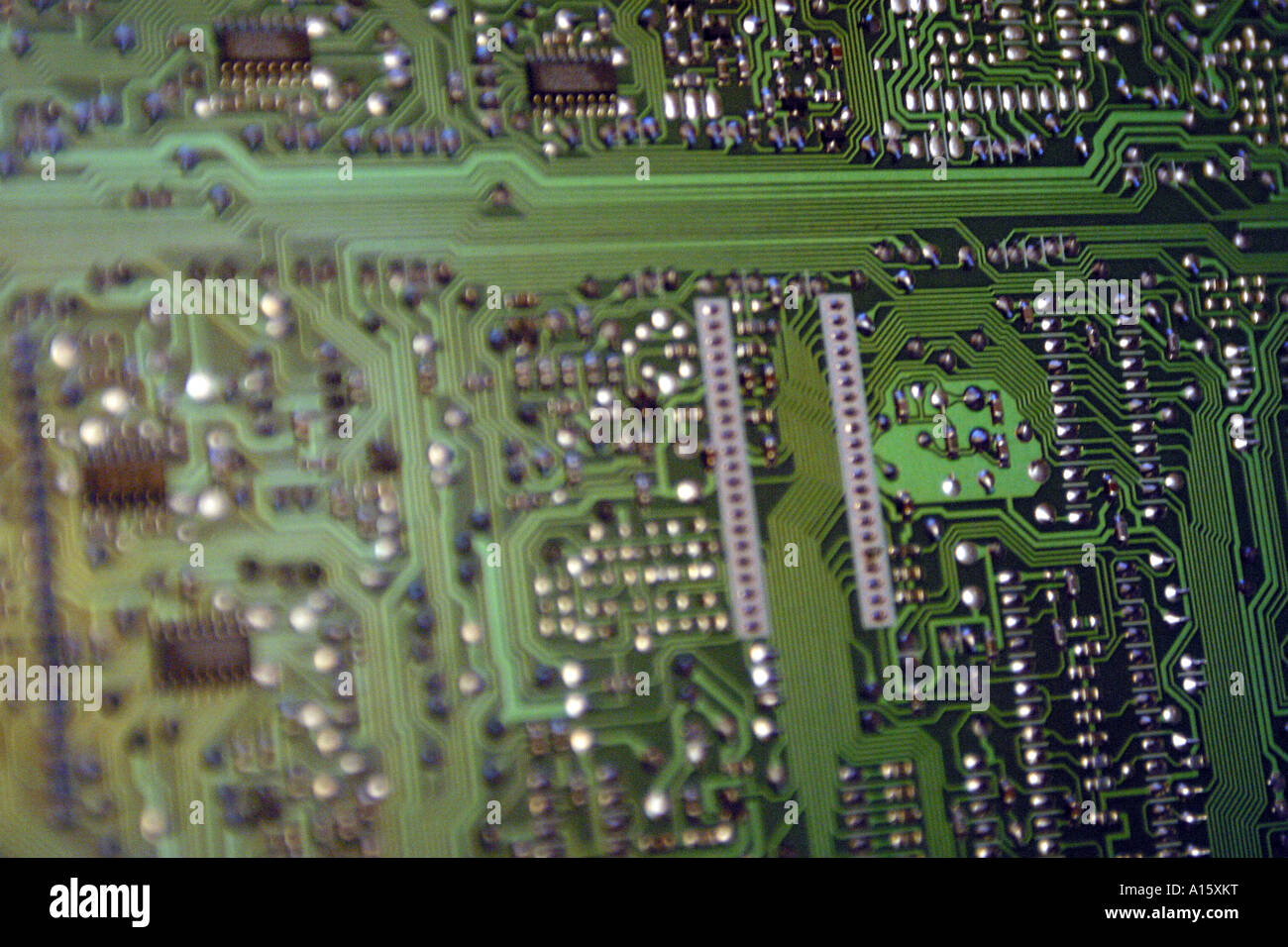 Component electronics pcb circuit hi-res stock photography and images ...