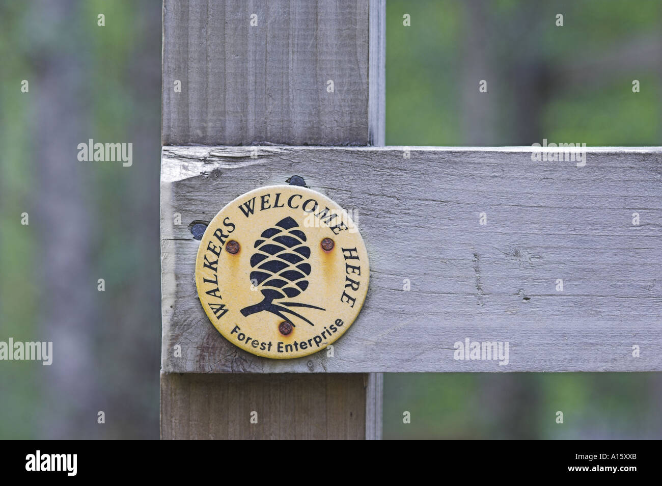 Walkers welcome sign hi-res stock photography and images - Alamy