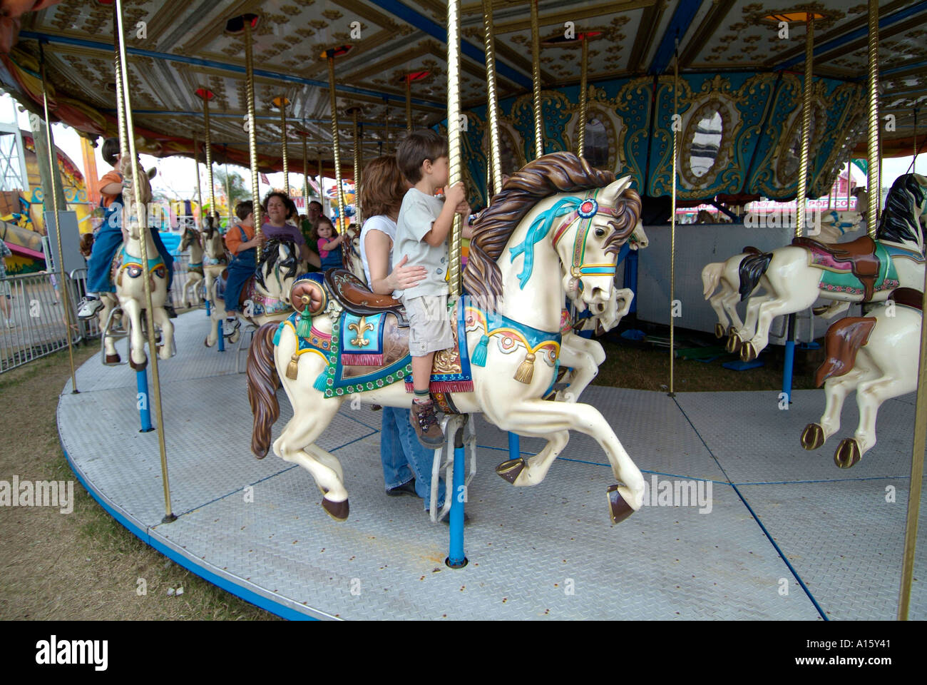 Florida State Fair at Tampa Florida offers entertainment food eating ...