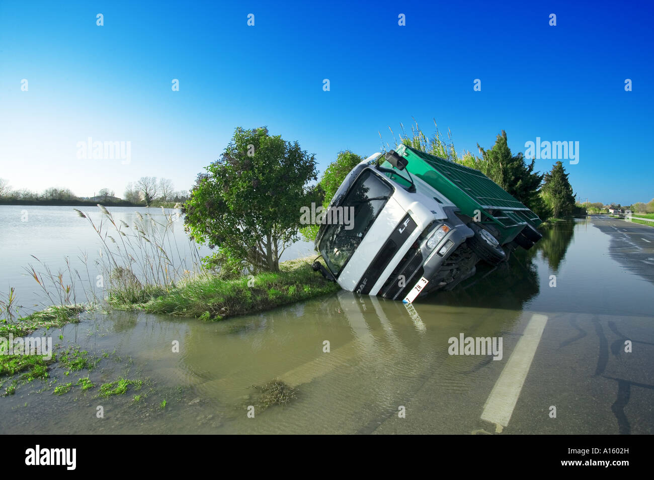 INUNDATION - CAMARGUE - FRANCE Stock Photo - Alamy