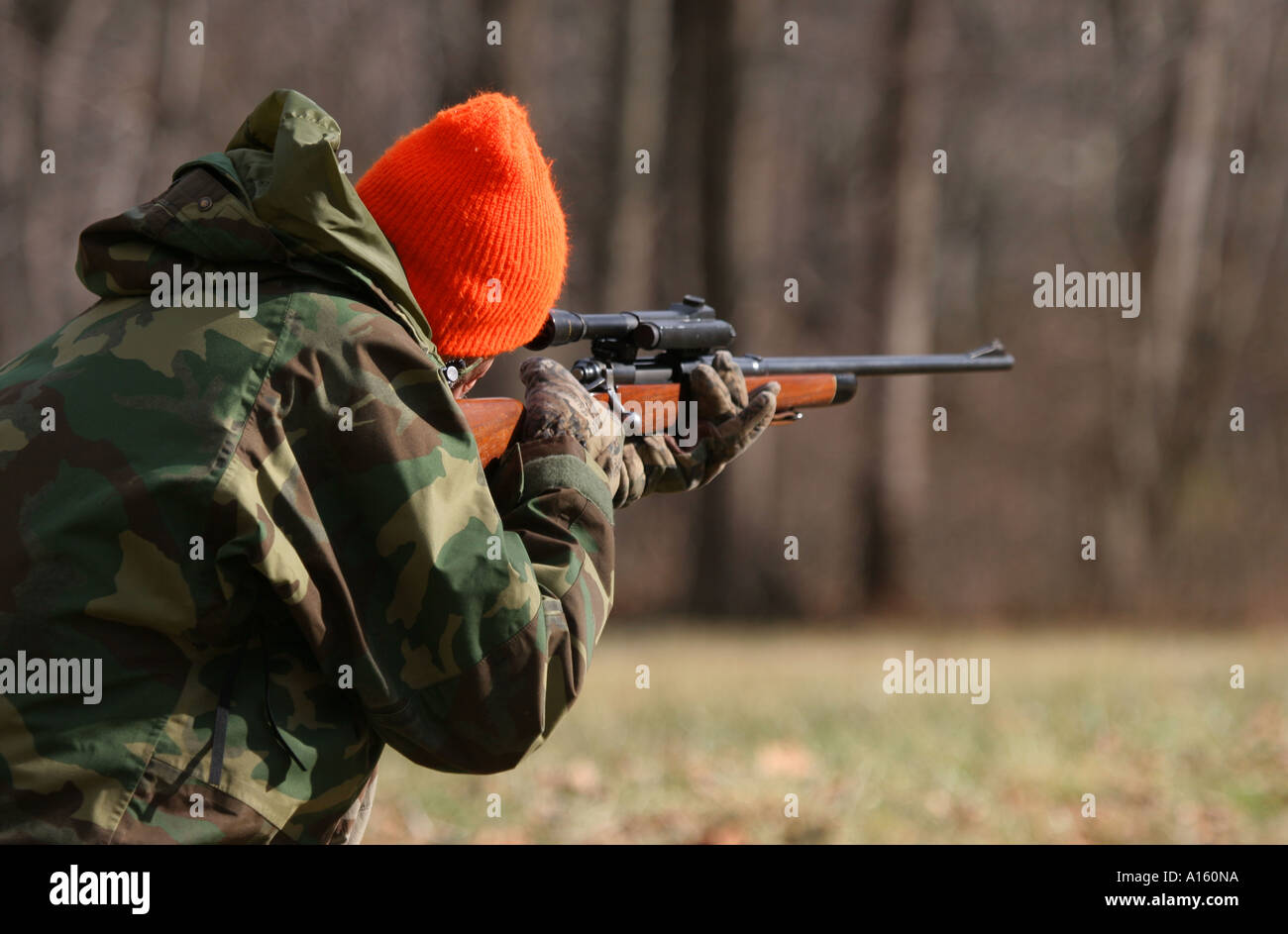 Portrait of Hunter Stock Photo - Alamy