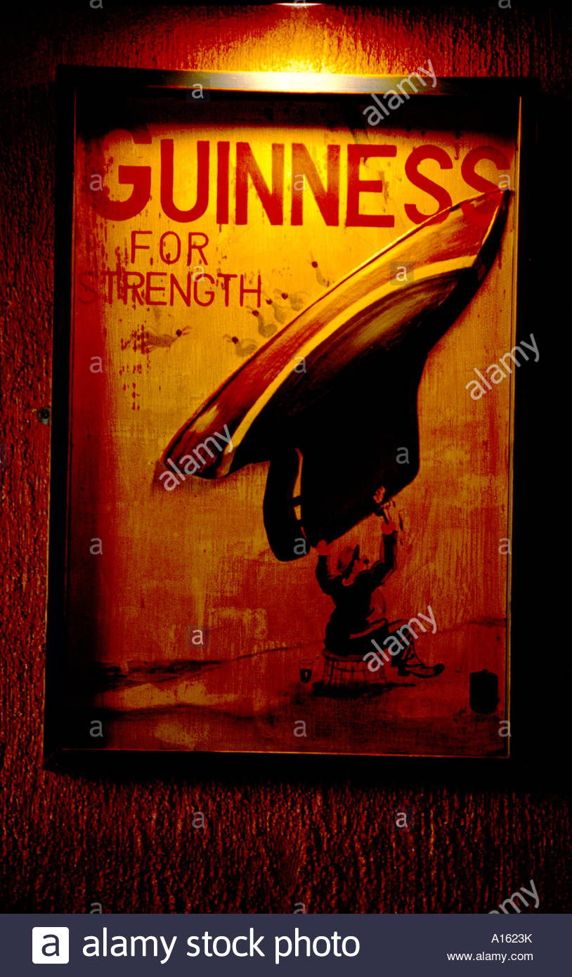 Guinness Poster Stock Photos & Guinness Poster Stock Images - Alamy