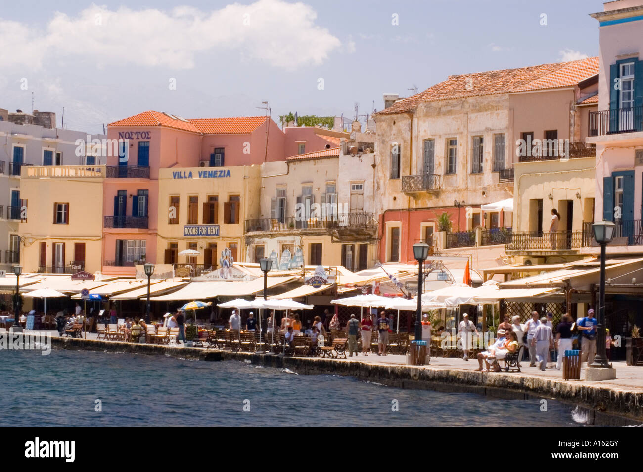 Chania Crete Greece Stock Photo - Alamy