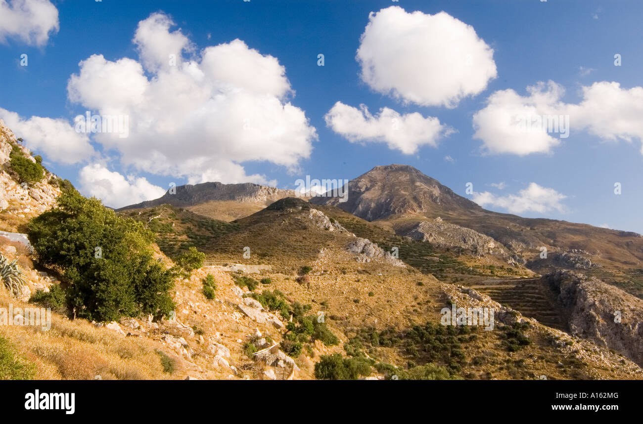 Cretean landscape Crete Greece Stock Photo - Alamy