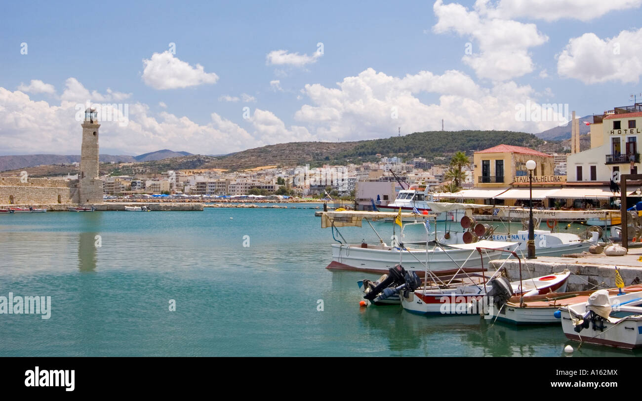 Rethimno Crete Greece Stock Photo - Alamy