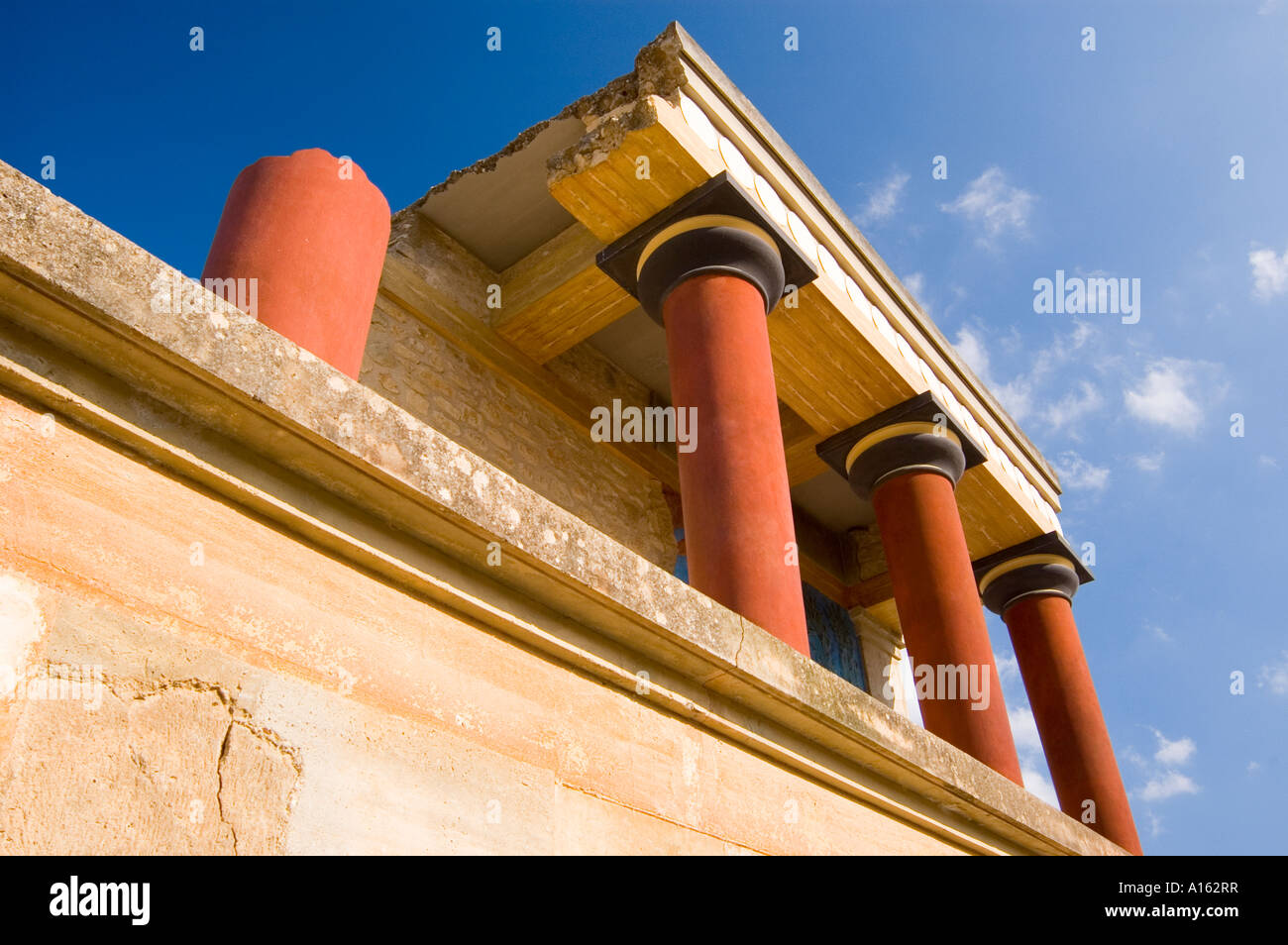 Knossos Palace Iraklio Crete Greece Stock Photo - Alamy