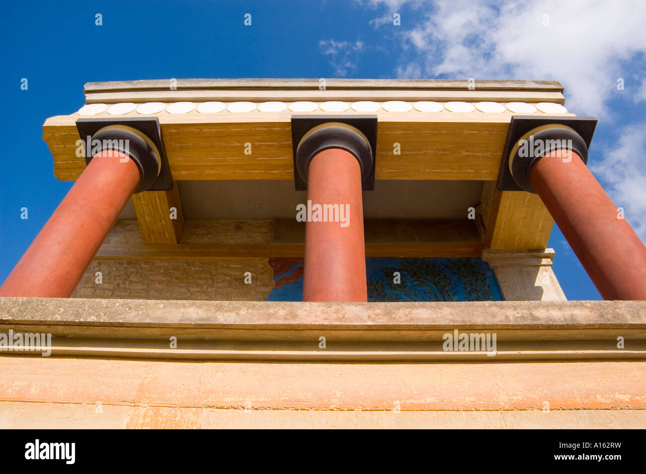 Knossos Palace Iraklio Crete Greece Stock Photo - Alamy