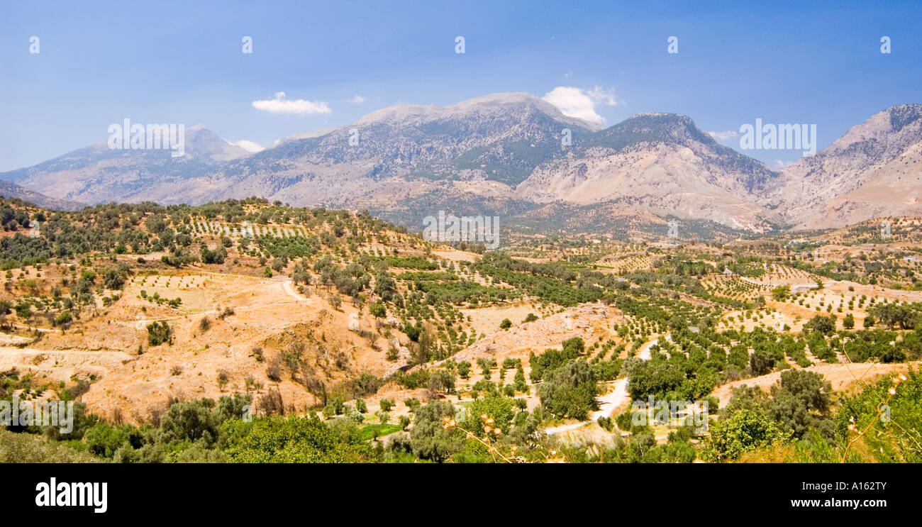 Cretean landscape Crete Greece Stock Photo - Alamy