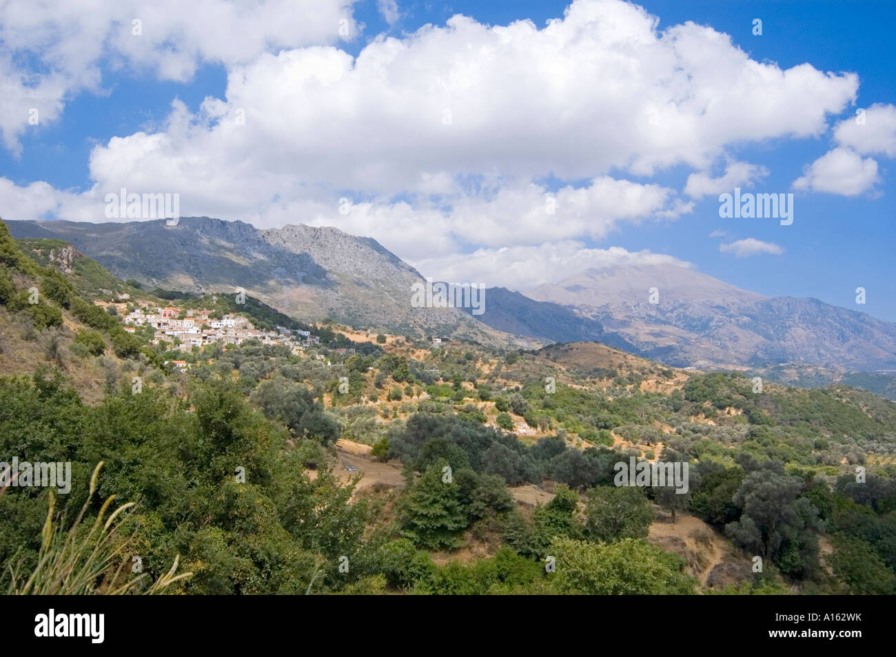 Lefkaori Mountains and Amari Valley Crete Greece Stock Photo - Alamy