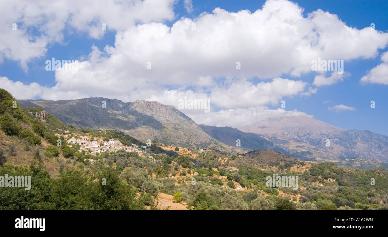 Lefkaori Mountains and Amari Valley Crete Greece Stock Photo - Alamy