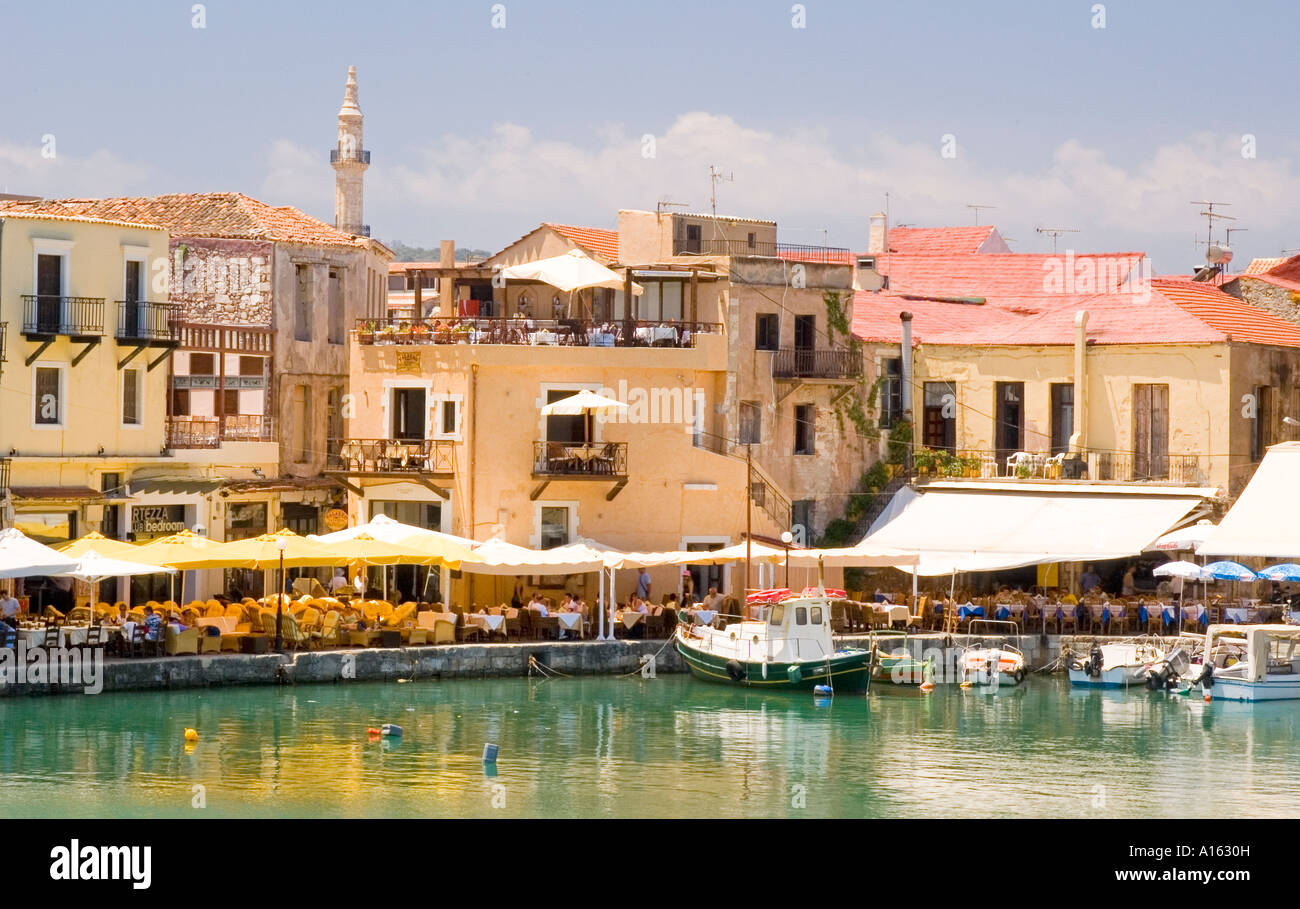 Rethimno Crete Greece Stock Photo - Alamy