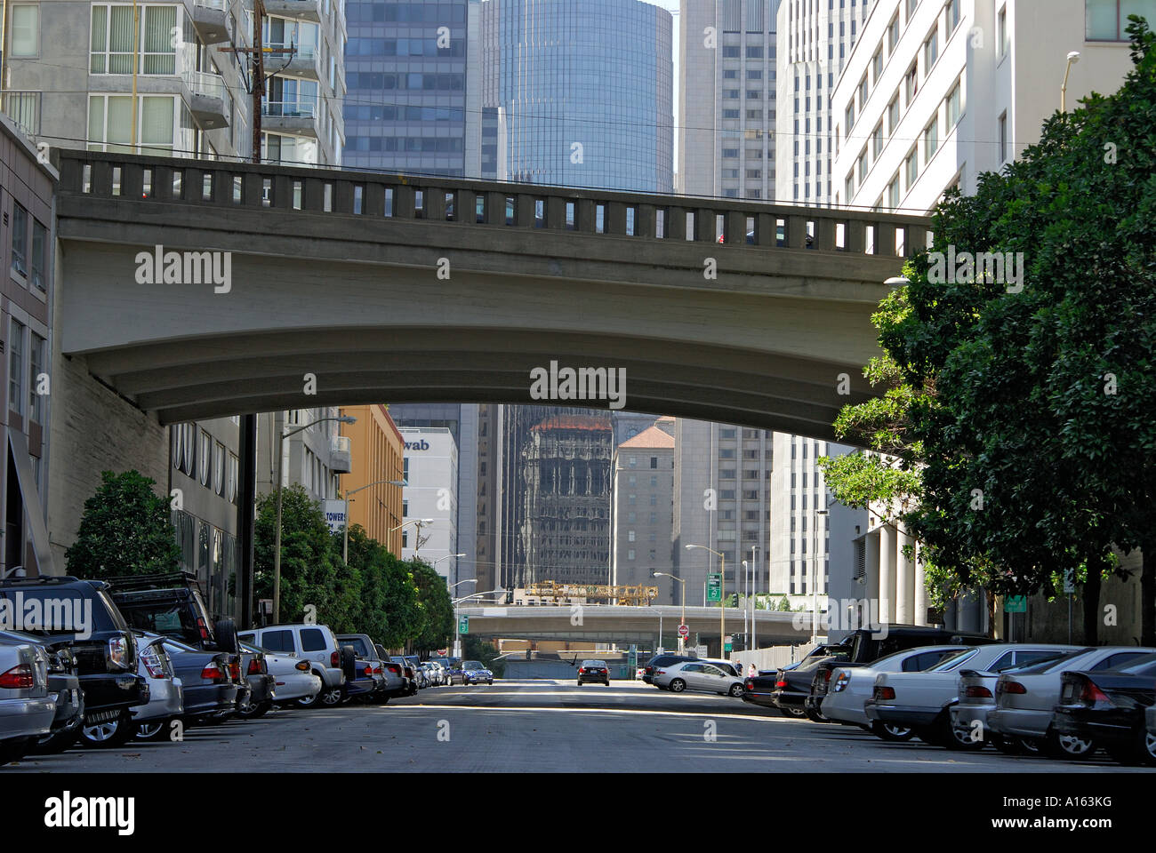 "Harrison Street bridge, downtown San Francisco Stock Photo - Alamy
